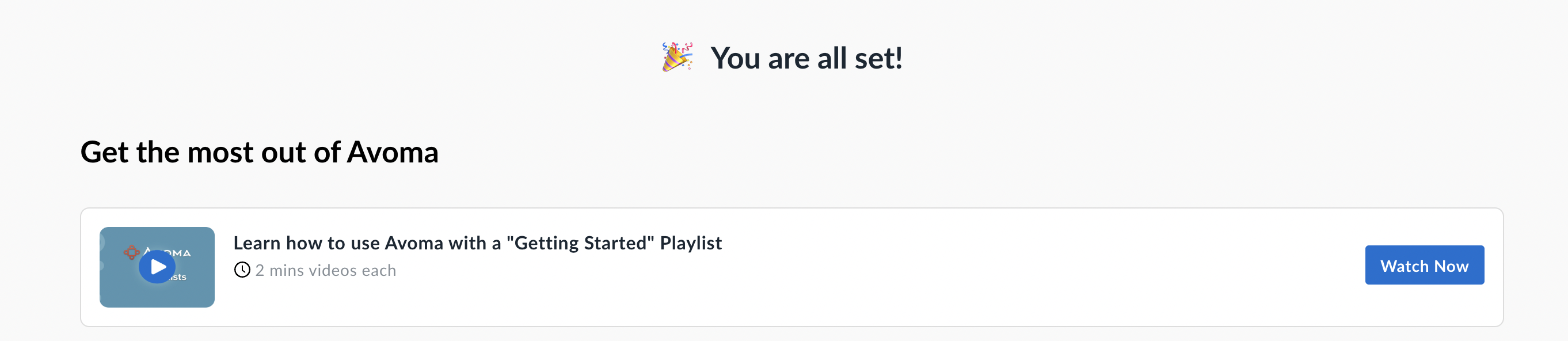 The Avoma Quick Start Guide